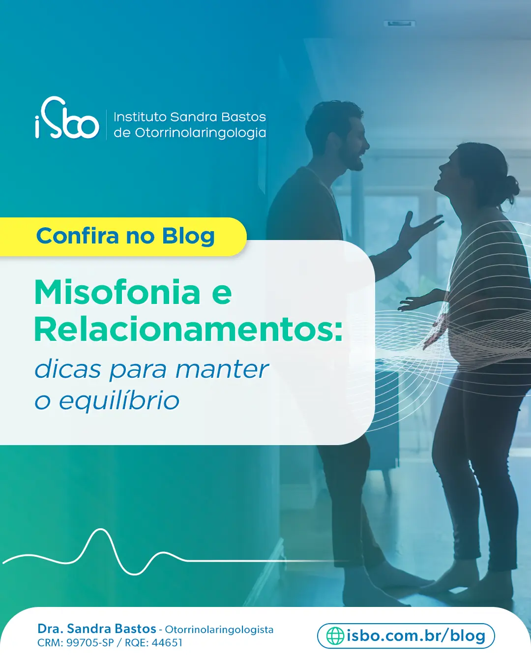 Misofonia e Relacionamentos: dicas para manter o equilíbrio - ISBO